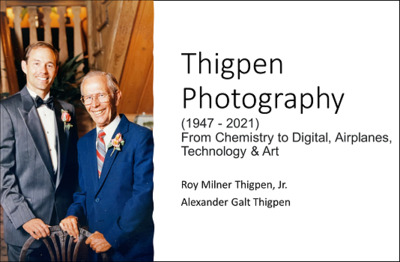 "Part 1 - Thigpen Photography (1947-2021)- From Chemistry to Digital, A ...